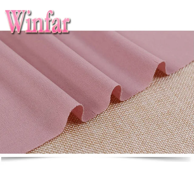 Cool Max Plain Dye Composition 100% Polyester Interlock Knit Fabric ...