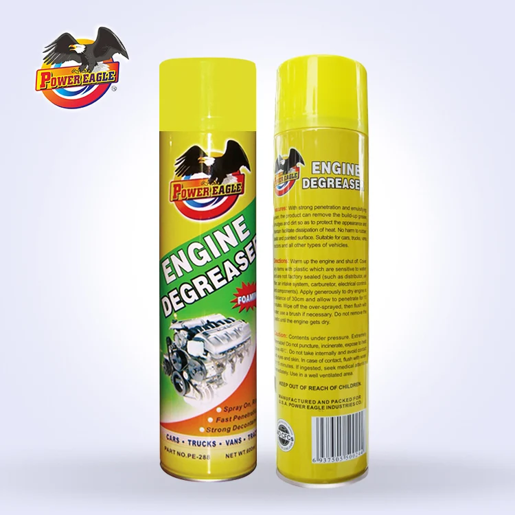 Car Care Foaming Engine Degreaser Cleaning Engine Surface Cleaner 600ml ...