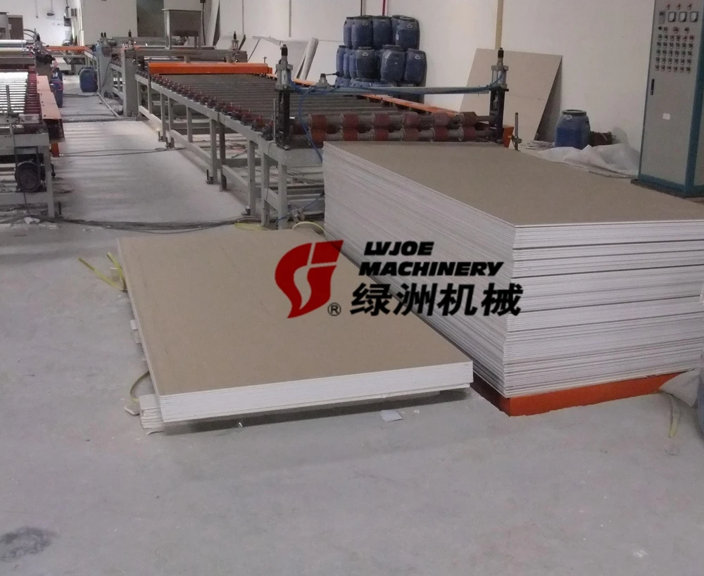 Hot Press Gypsum Board Coating Laminating Machine Double-Side PVC Film ...