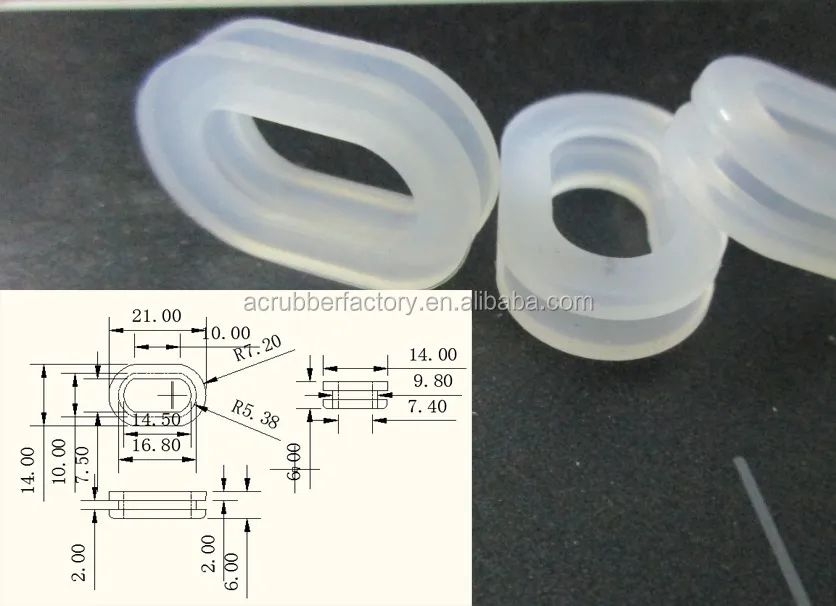 Industrial Square Seal Rubber Grommets - Durable & Versatile