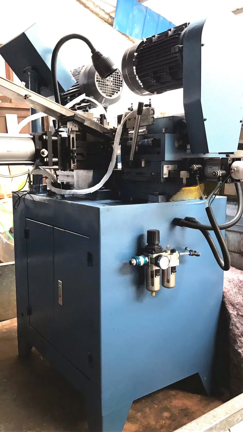 Hot Selling Double Head Pipe Rod End Chamfering Machine - Buy Double ...