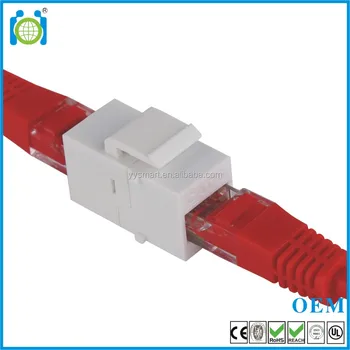 Female-female Utp Coupler Rj45-rj45 Cat6 Unshielded Pass Through ...