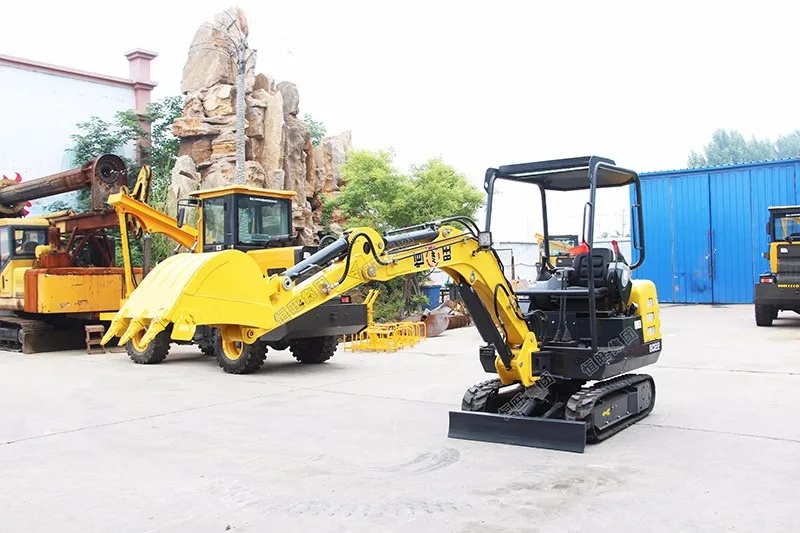 Towable Mini Retro Excavator Steel Track - Buy Towable Mini Excavator ...