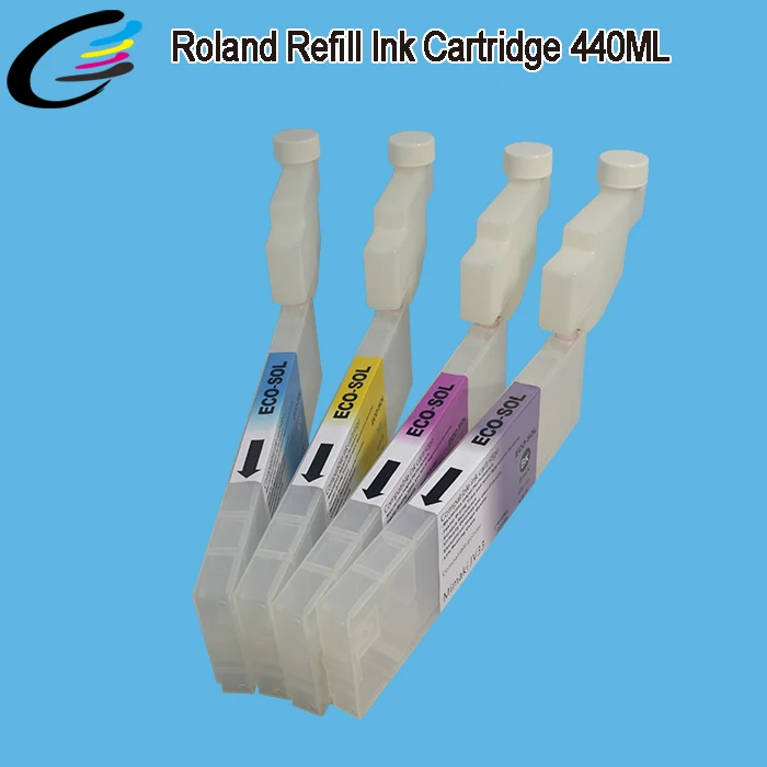 Factory Direct Wholesale Roland Eco Solvent Ink Cartridge 440ml ...