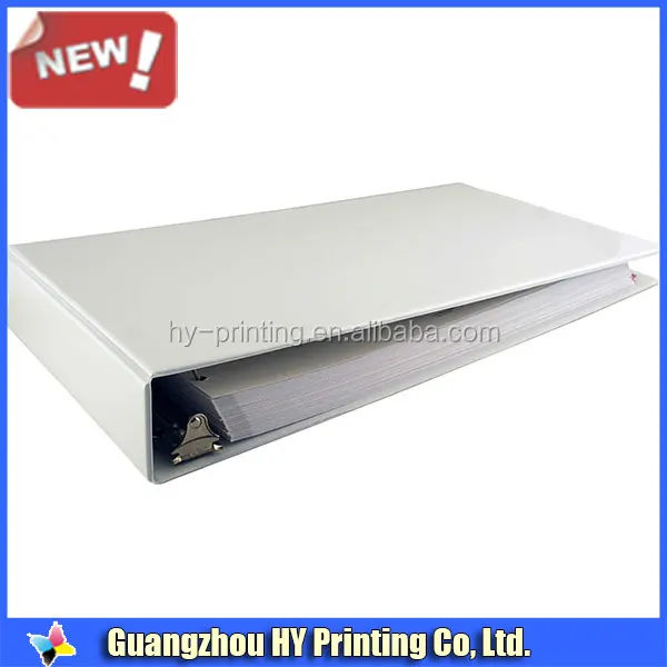 Customized A4 Landscape Folder Binder with 2/3/4 Rings - OEM