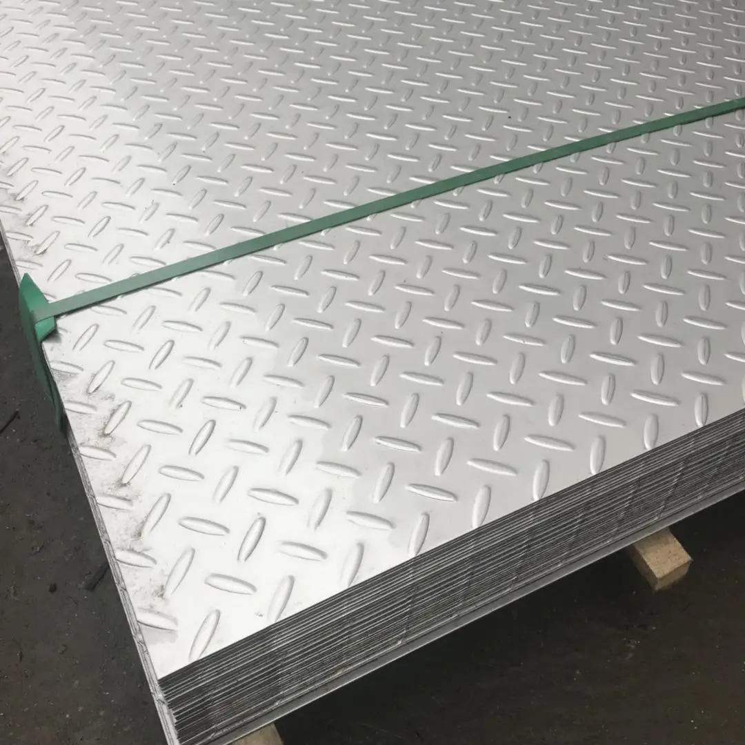 4ft X 8ft X4mm Stainless Steel Checkered Plate 304 - Buy Checkered ...