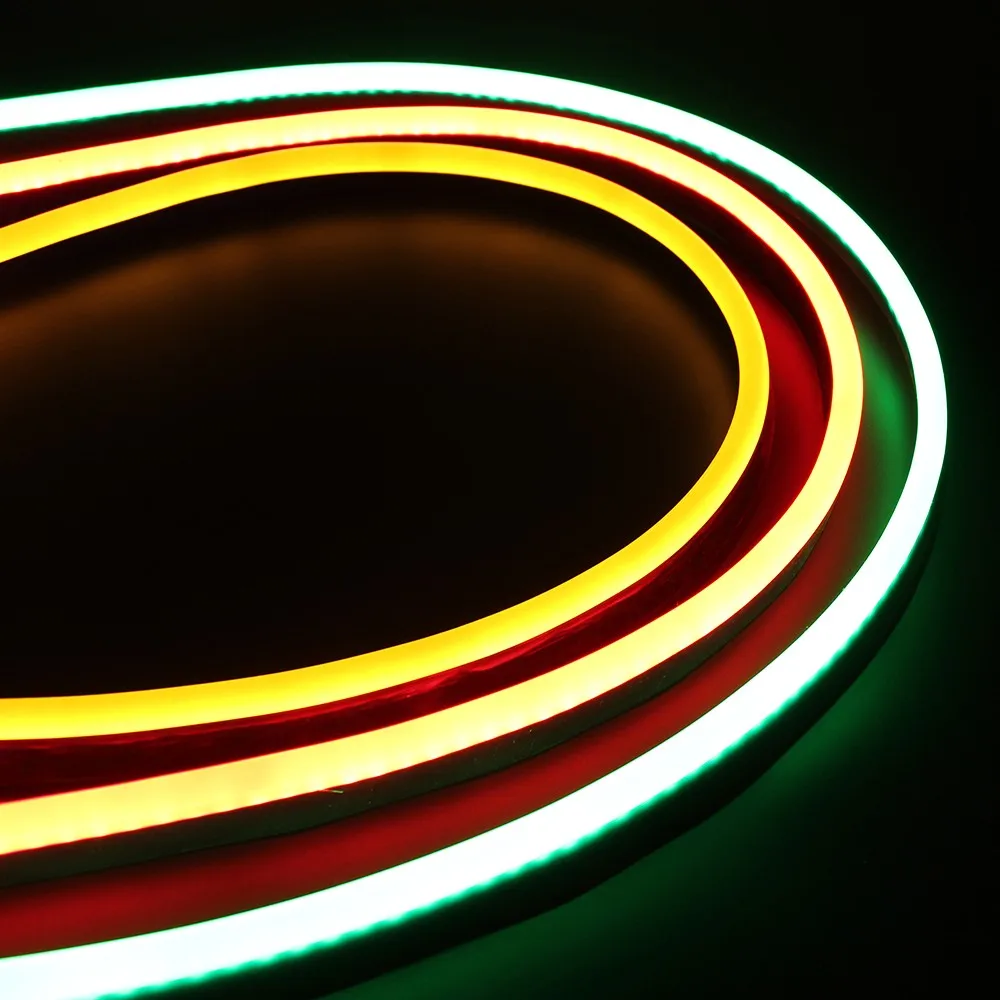 Trimless Extrusion Silicone Flexible Led Profile With Milky Cover - Buy ...