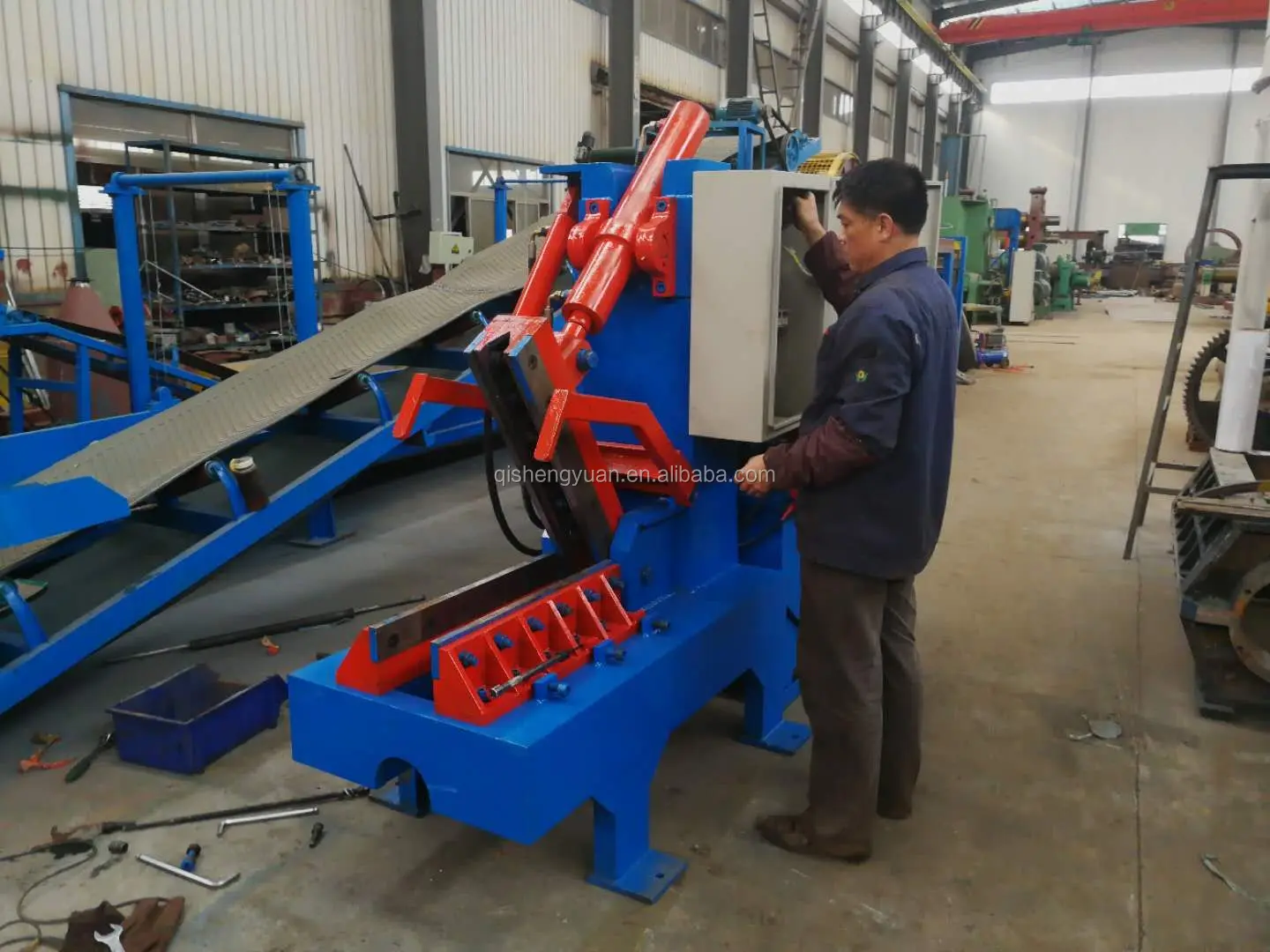 Cj-1200 Hot Sale Tire Cutter Machine To Cutting Waste Tires To Tires ...