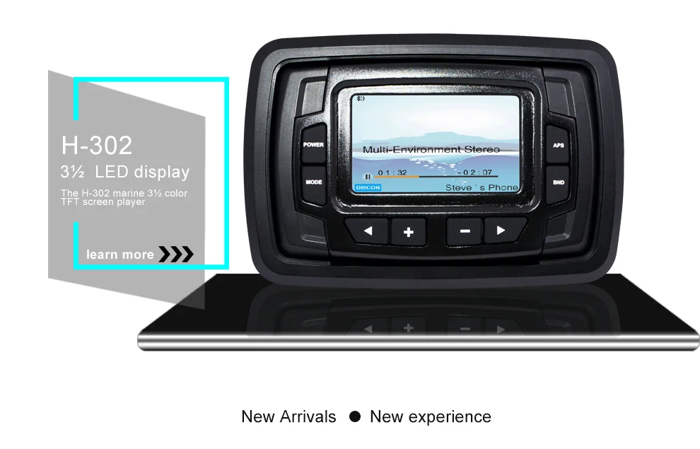 Hasda Electric Ltd. - Marine Audio Waterproof Stereo MP3 Player Boat ...