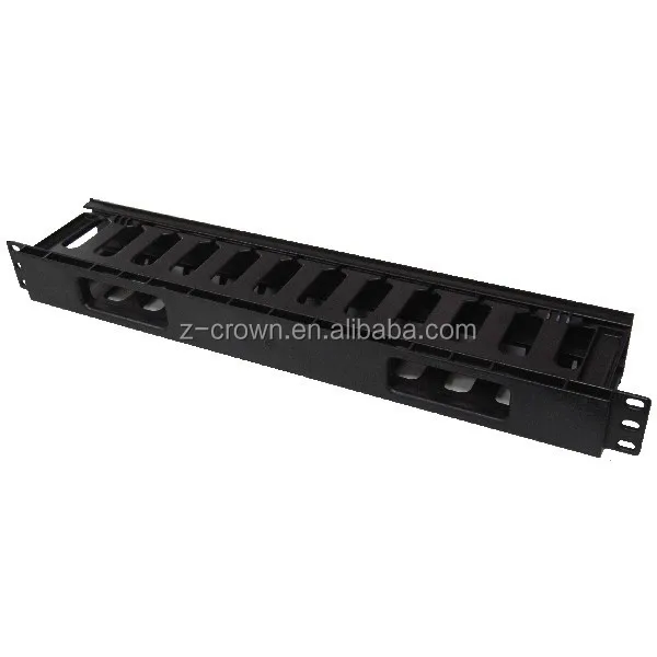 1U Network Organizer - Efficient Cable Management