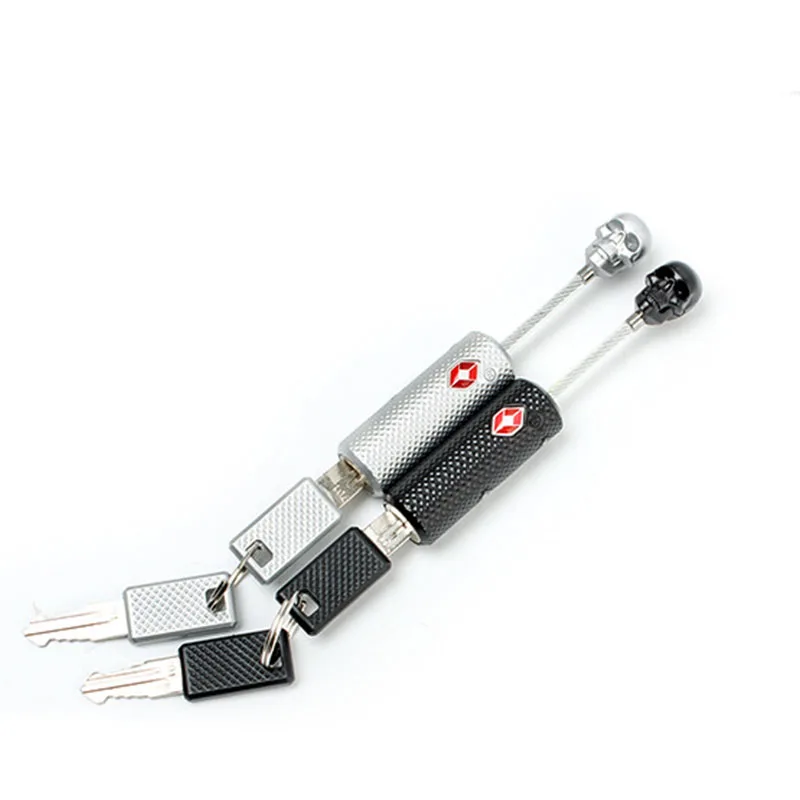 YH1499 TSA Code Lock Steel Wire Rope Combination Padlock Security Lock ...