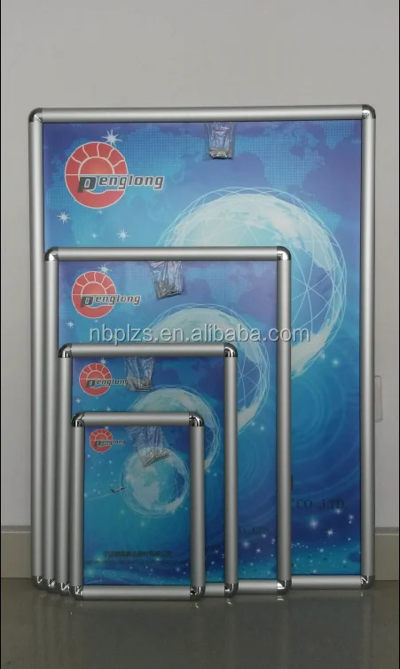 Outdoor Indoor Advertising Ultra Slim Waterproof Picture Frame Snap ...
