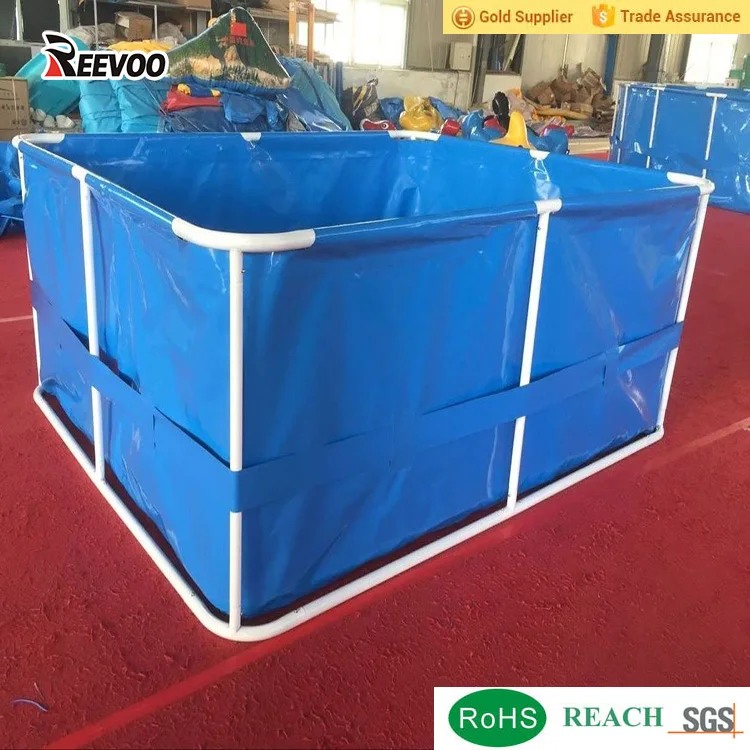 10,000 Gallon Collapsible Aquaculture Canvas Fish Farming Tanks - Buy ...
