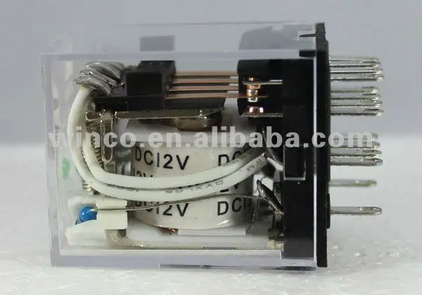 General Purpose Power Relay My4n 4 Pole 12vdc Versatile And Function ...