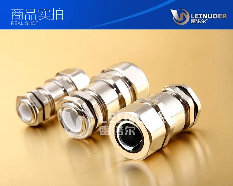 -Cabo em latão niquelado prensa para conduíte corrugado galvanizado ...