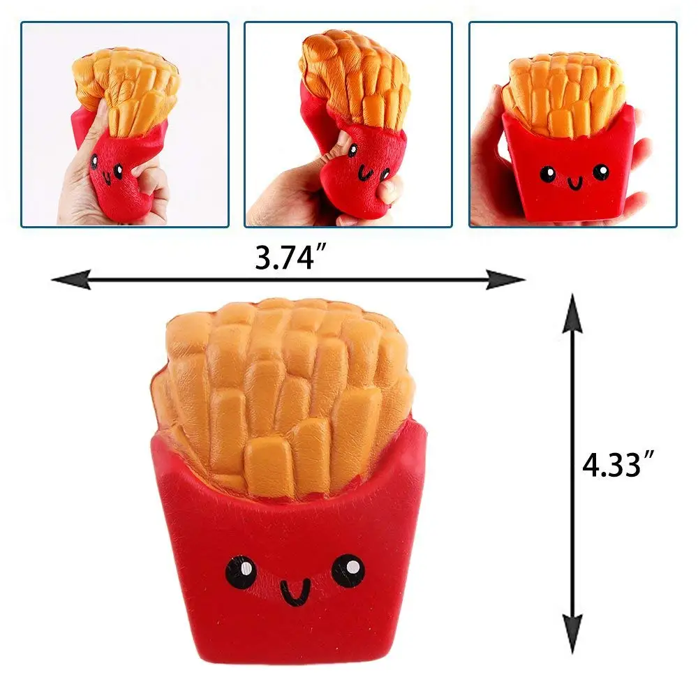 China Cheap Hamburger&fries Set Squishy Slow Rising Cream Scented Kid ...