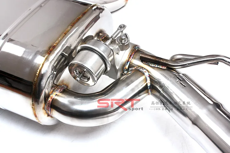 Exhaust System Pipe for BMW X5 E70 F15 Muffler with Valve Control