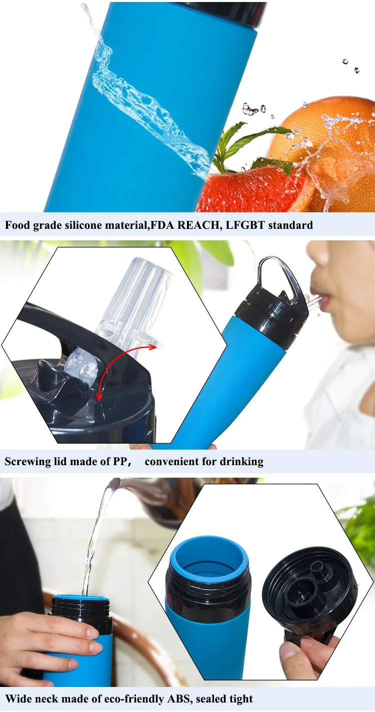 Wholesale Private Label Outdoor Eco-friendly Silicone Leak Proof ...
