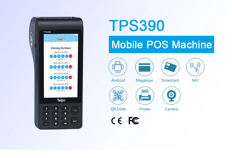 Telpo Tps390 Android Pos Terminal Price In India /android Handheld Pos ...