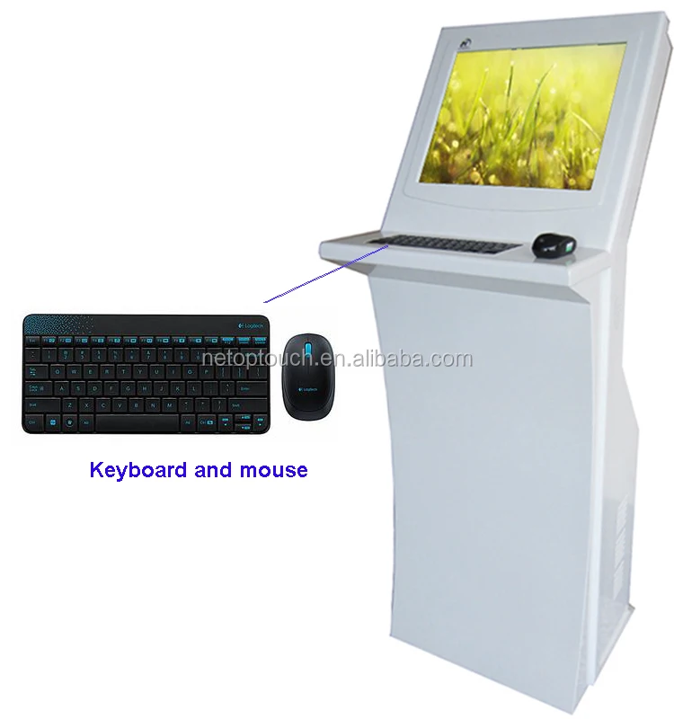 Netoptouch Manufacturing Kiosk With Electronic Keyboard - Buy ...