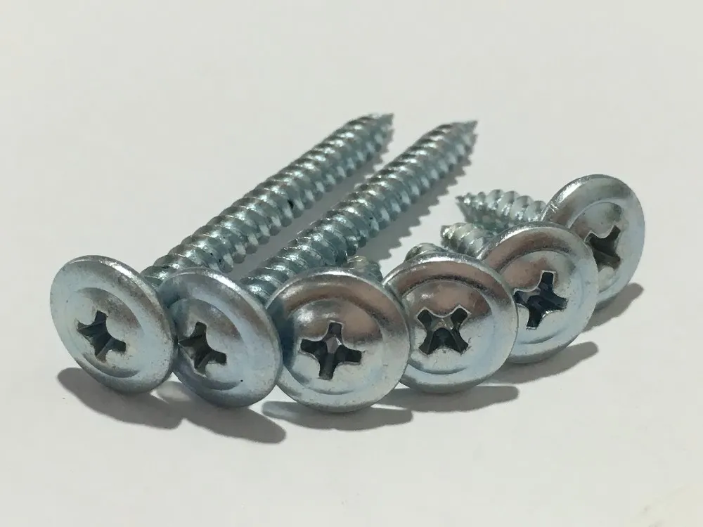 Color Painted Phillips Wafer Head Screw Self Tapping Screw For Metal ...