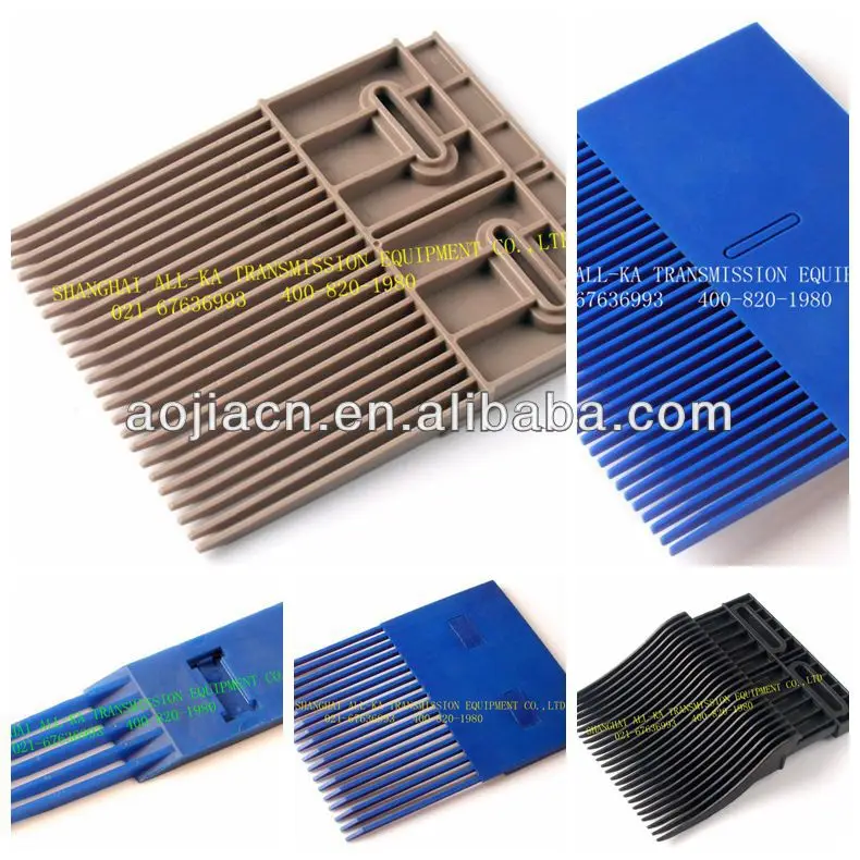 Hairise 32T Belt Conveyor Transfer Finger Comb Plate