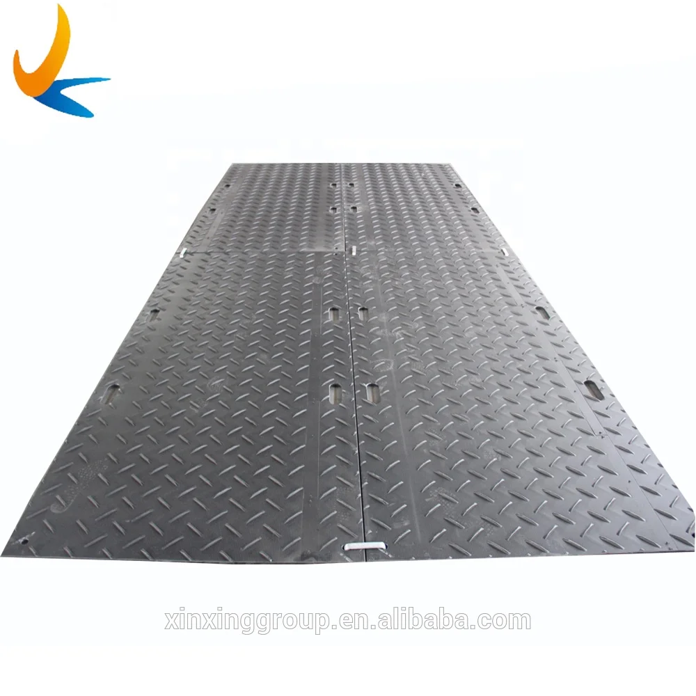 Heavy Equipment Mud Mats Hdpe Ground Protection Mats Pe Material Plastic Construction Temporary ...