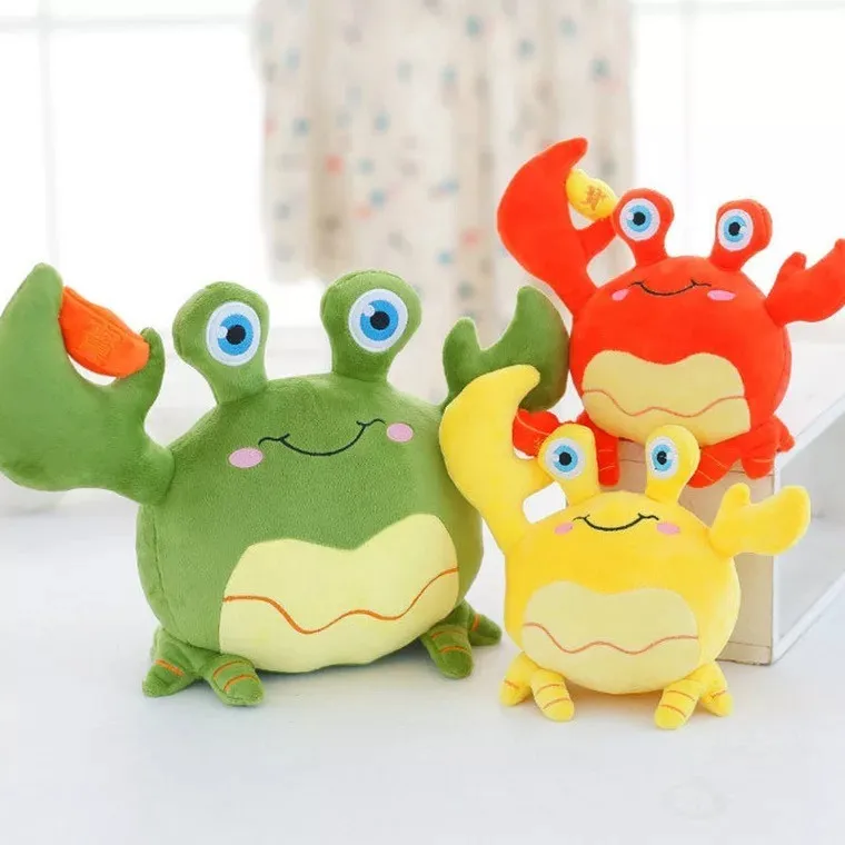 Best Quality Cartoon Soft Crab Baby Plush Toys For Kids Creative Plush ...