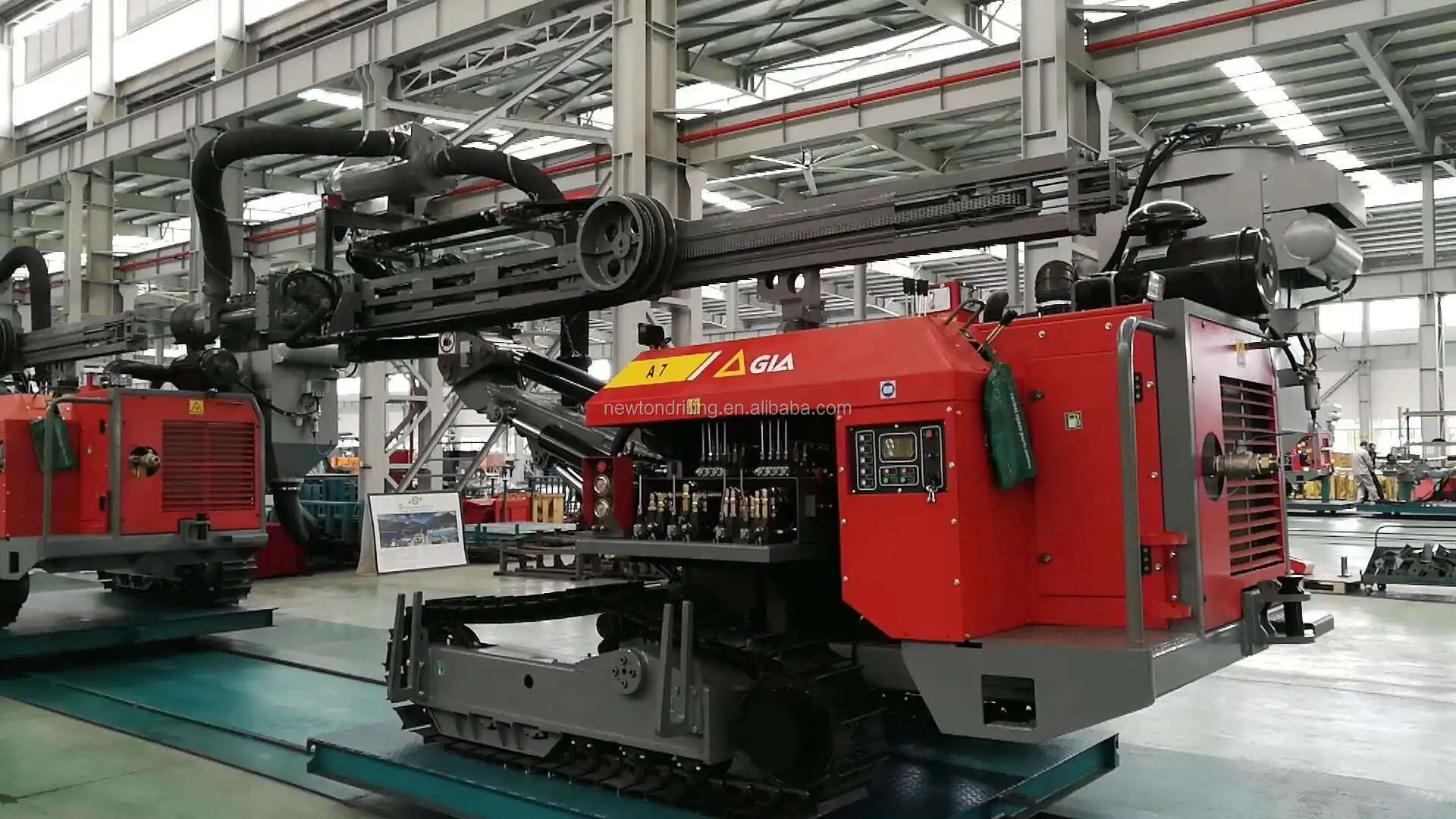 GIA Series A7 Hard Rock Open Pit Mining Crawler Drilling Rig