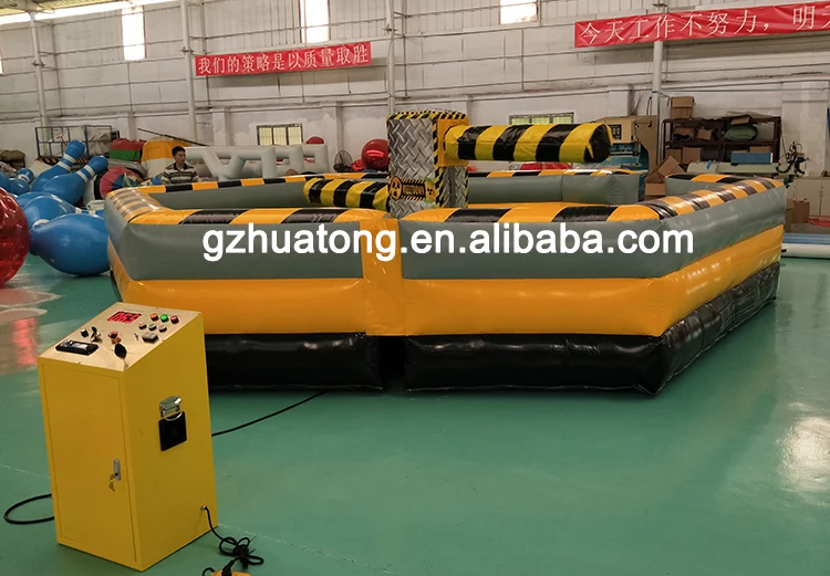 Inflatable Wipeout Sweeper - Interactive Meltdown Bouncer