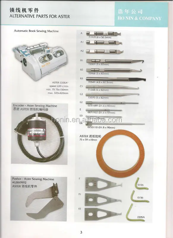 Manufacturer Bookbinding Parts Pioneer From Hong Kong Precision Quality ...