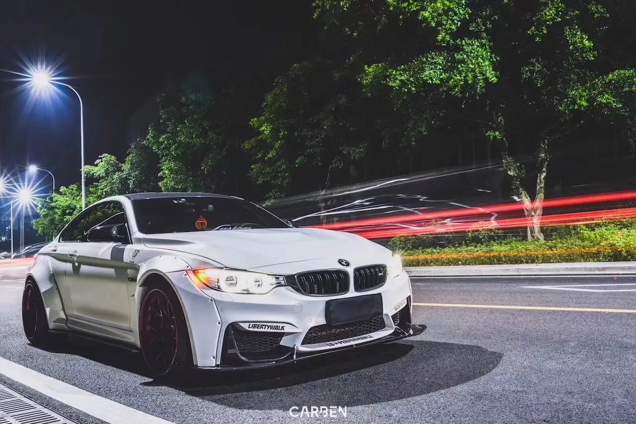 F82 M4 Lb Style Wide Fender Flares Body Kit For F82 M4 2014-2018y - Buy ...