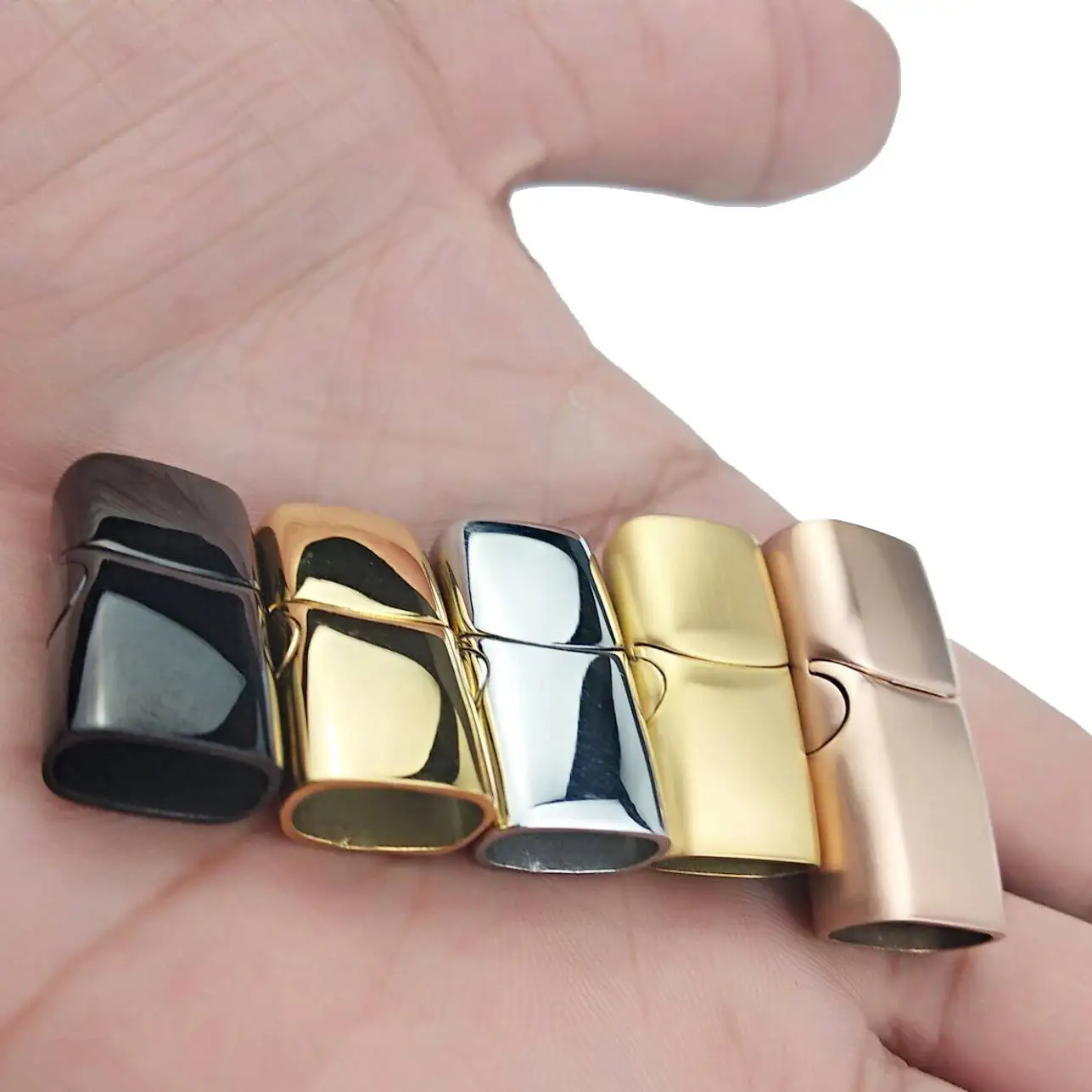 Bracelet Clasp 316l Stainless Steel Magnetic Clasp Magnet Lock Jewelry ...