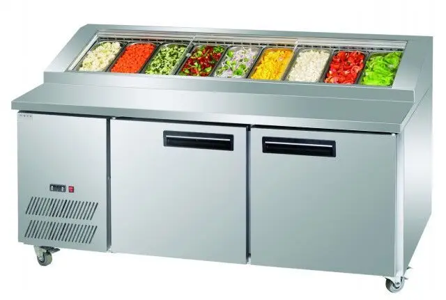 Commercial Under Counter Chiller Kitchen Equipment for Restaurant Salad ...