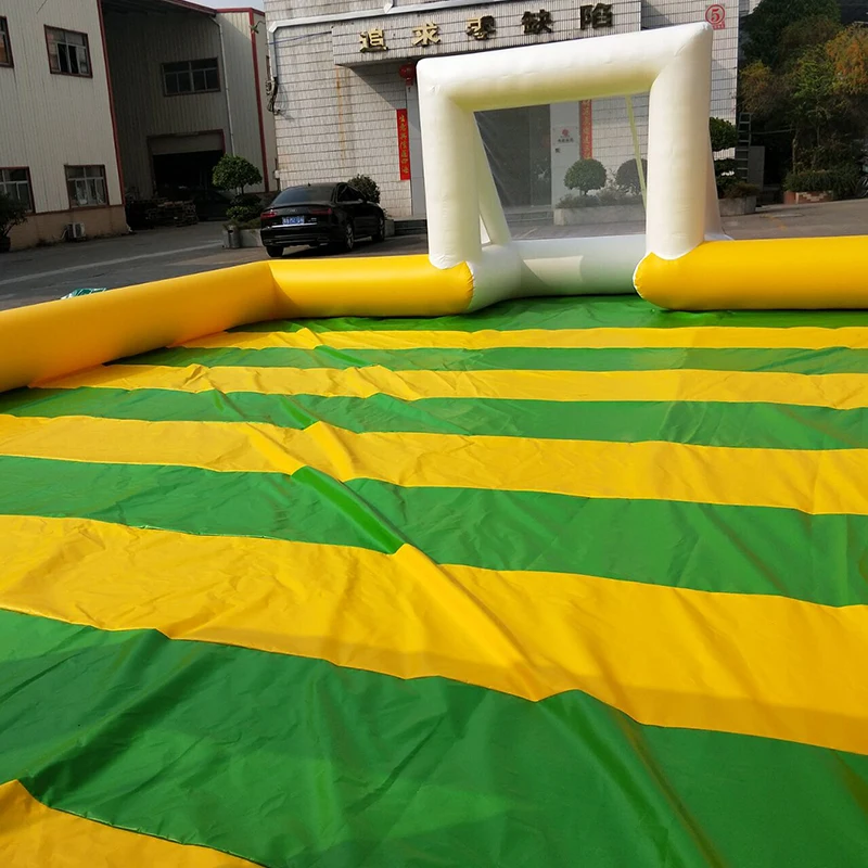 Inflatable Soap Football Field - Durable PVC Fun for Kids