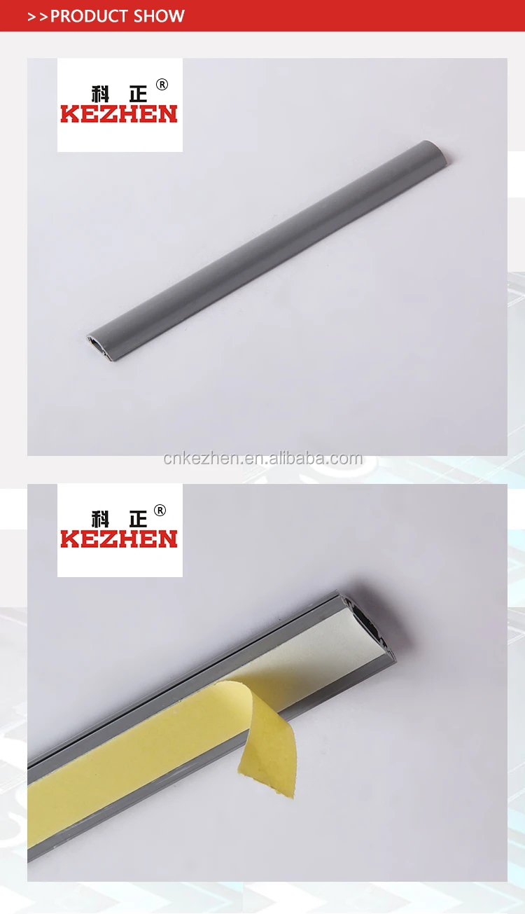 Factory Arc Floor Trunking Pvc Cable Duct Plastic Cable Channel With ...