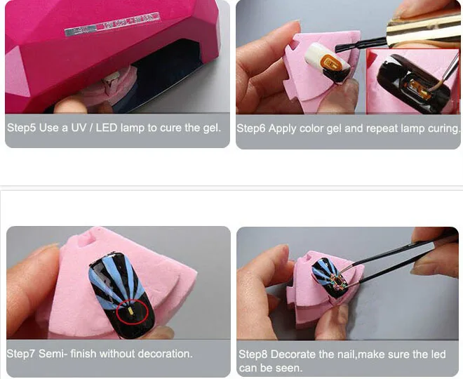 Rfid Nail Sticker Access Control Card Nfc Led Nail Sticker Chip Fpc ...