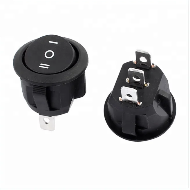 250v Kcd2 T85 Cqc Round Rocker Switch - Buy Rocker Switch,Rocker Switch ...