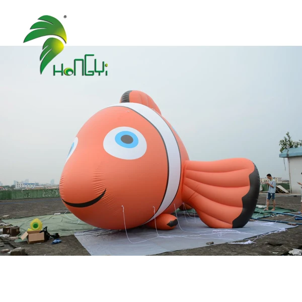10m Riesen Nemo Helium Fisch Modell Aufblasbarer Big Flying Fish ...
