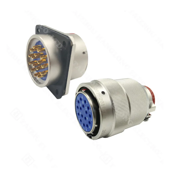 16 Pin Industrial Connector Replace Amphenol Military Connector - Buy ...