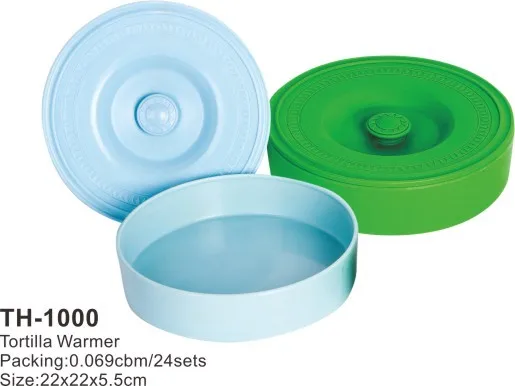 2019 Hot Sale Round Plastic Tortilla Warmer Storage Container - Buy ...