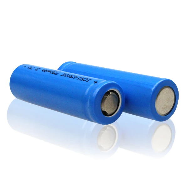 Li-ion 14500 Cylindrical Rechargeable Cell: 3.7v 750mah (aa Size,2.77wh ...