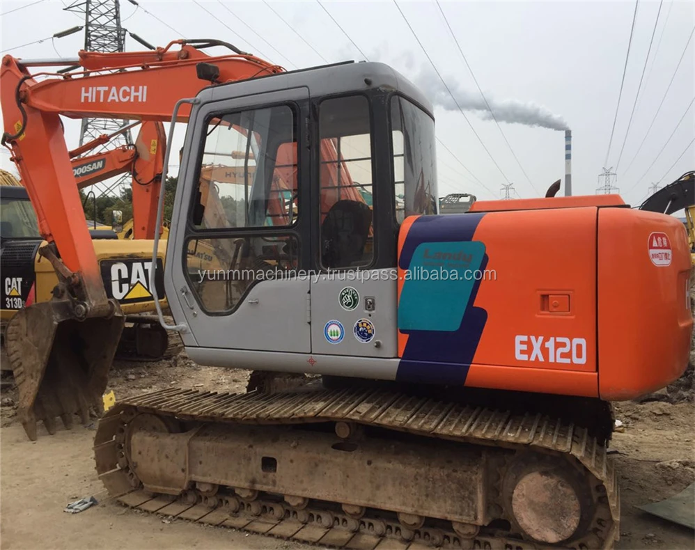 Used Hitachi Ex120-2 Ex120-5 Crawler Excavator - Buy Used Excavator ...