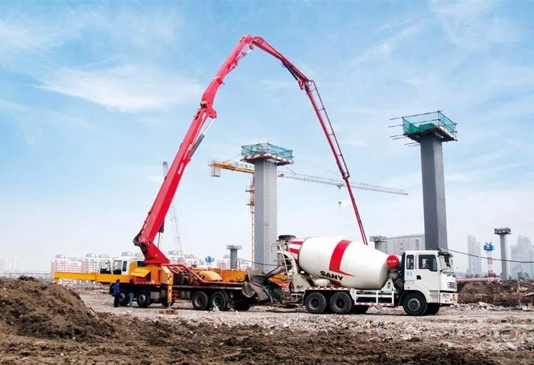 2018 Official Concrete Placer Boom Concrete Pump Hb48 Concrete Boom ...