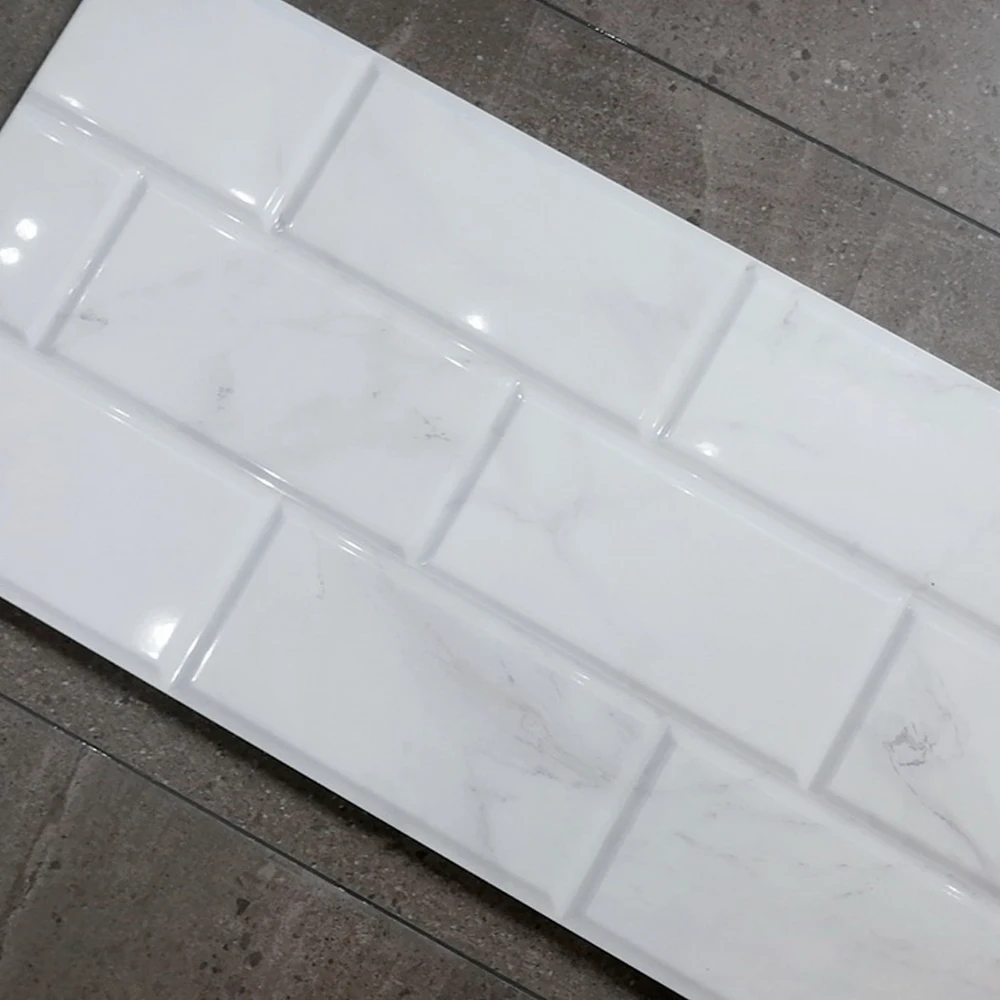 Sunvin Ceramics White Embossed Kitchen Ceramic Wall Tile - Buy White ...