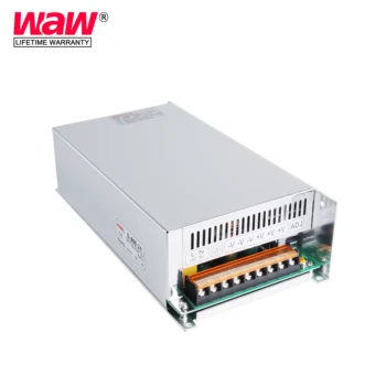 12v 50a 600w S-600-12 Ac To Dc 110v/220v Switching Power Supply Cctv ...