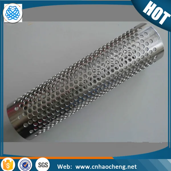 Stainless Steel Perforated Metal Filter Tube - Buy Perforated Filter ...