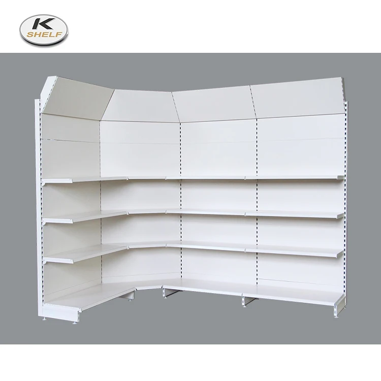 Metallic Supermarket Racks - Durable & Adjustable Solutions