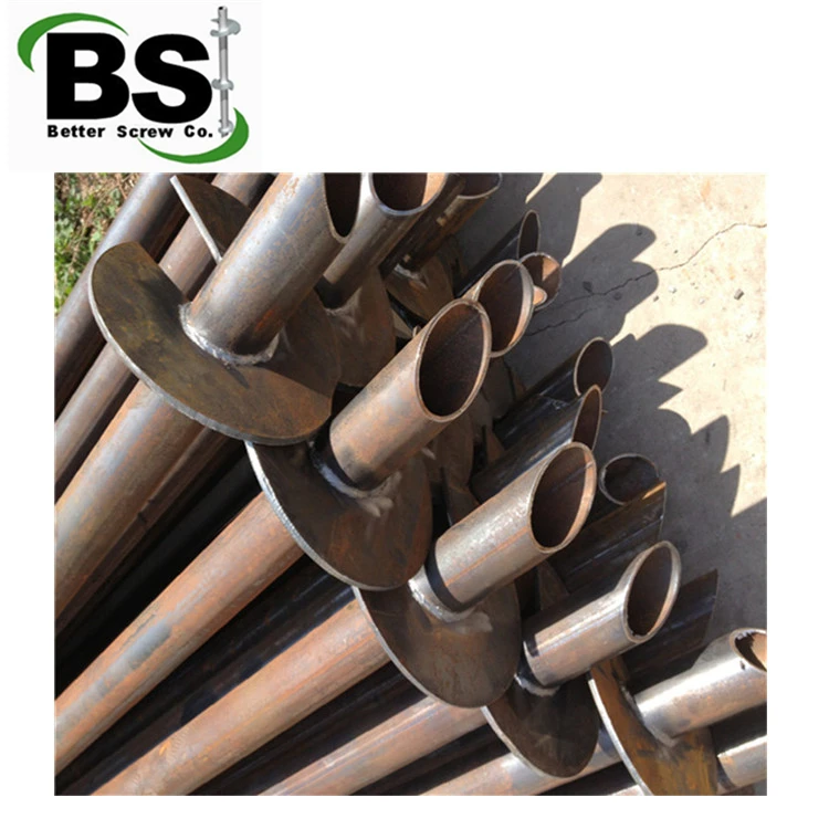 Helical Light Pole Foundation Piles - Durable & Efficient
