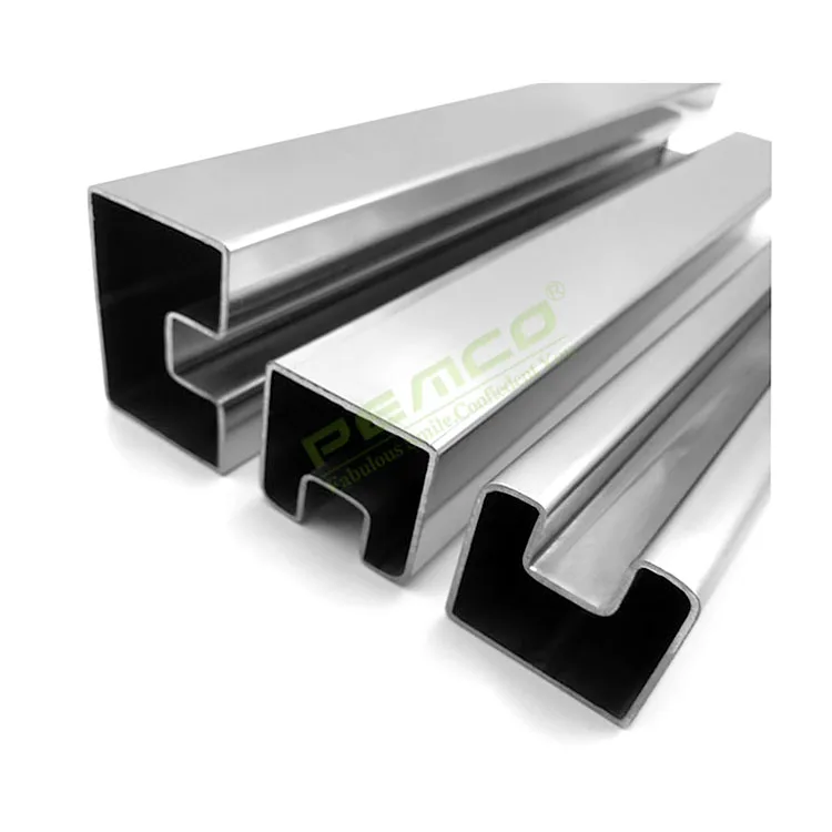 PEMCO Stainless Steel 304 Slot Pipe/groove Tube - Durable & Versatile